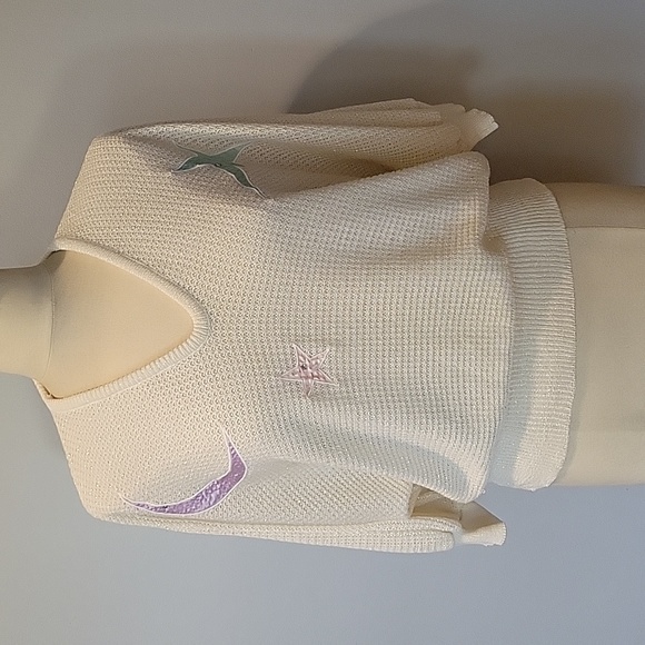 It's Pure Gould | Sweaters | Vintage Its Pure Gould Cream Knitted ...